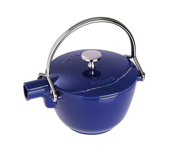 STAUB CAST IRON 1.15L TEA POT DARK BLUE | Makro