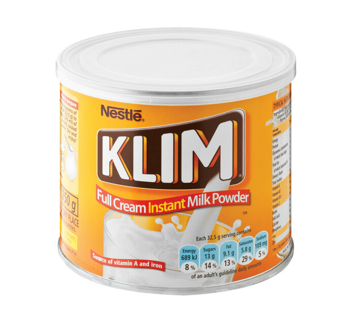 Nestle Klim Powder Milk Instant (6 x 250g) | Makro