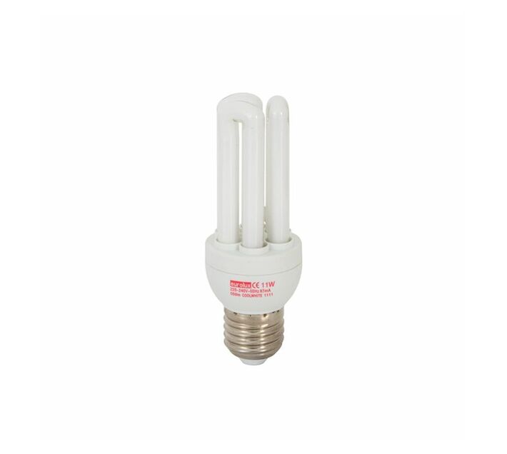 Eurolux - Lamp Cfl 11W 3U E27 Cw - 2 Pack | Makro
