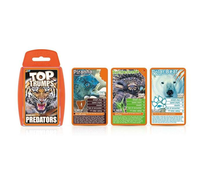 Top Trumps Deadliest Predators | Makro