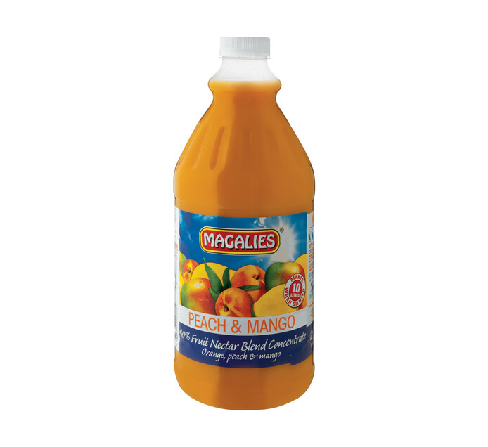 Magalies Concentrates Peach Mango (1 x 2L) | Makro
