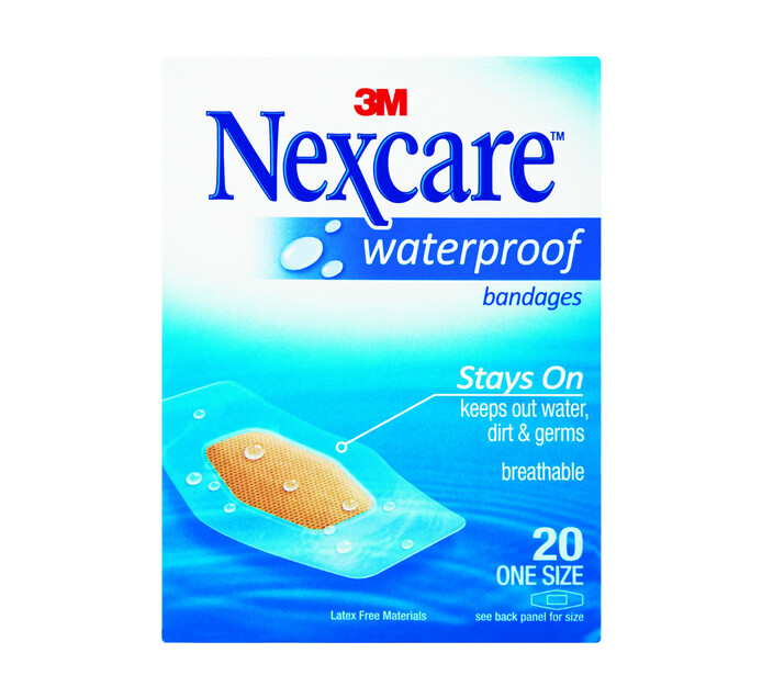 Nexcare Plasters One Size (1 x 20's) | First Aid Medicine | First Aid ...