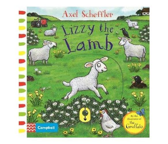 Lizzy the Lamb : A Push, Pull, Slide Book (Board book) | Makro