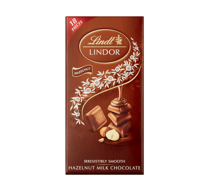Lindt Lindor Chocolate Slab Hazelnut (1 x 100g) | Makro