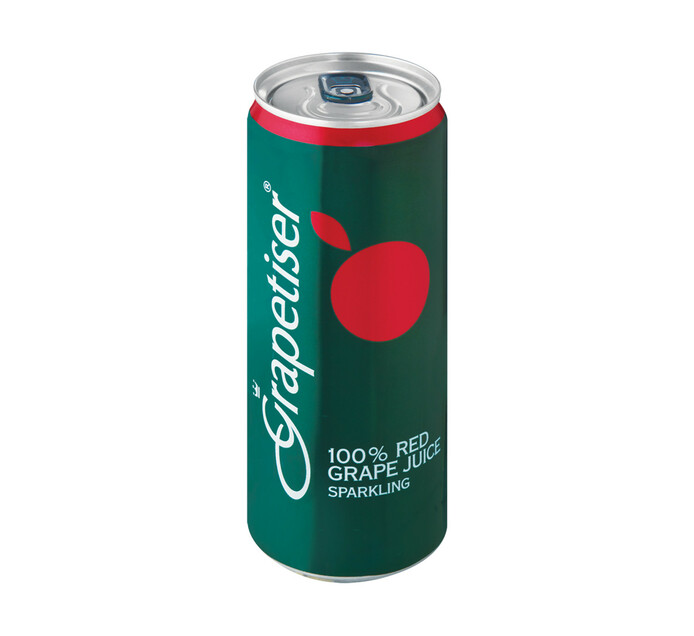 Grapetiser Sparkling Fruit Juice Cans (All variants) (24 x 330 ml) | Makro