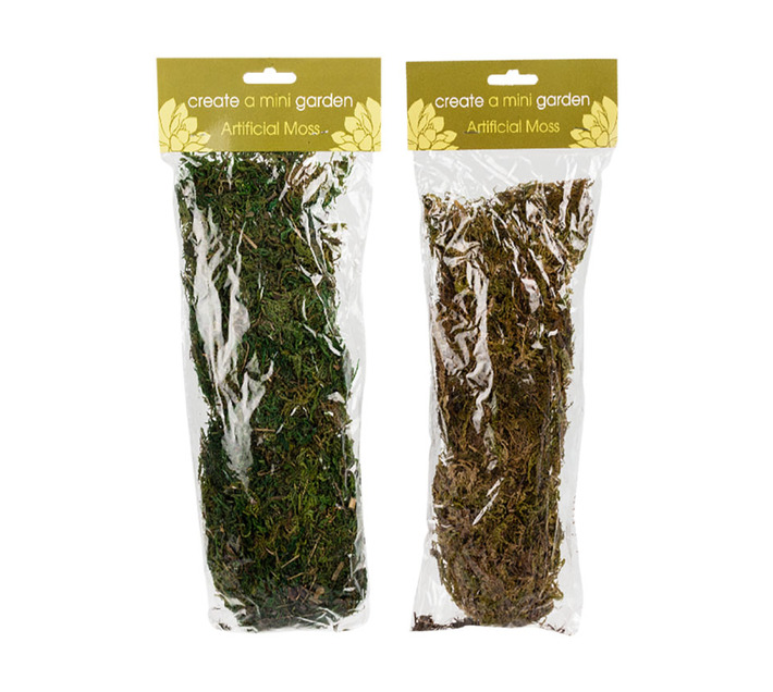 Artificial Flower Mini Moss 40g (Pack of 12) | Makro