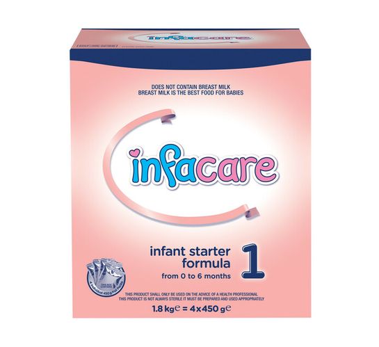 Infacare 1 Infant Milk Formula Carton (1 x 1.8kg) | Makro