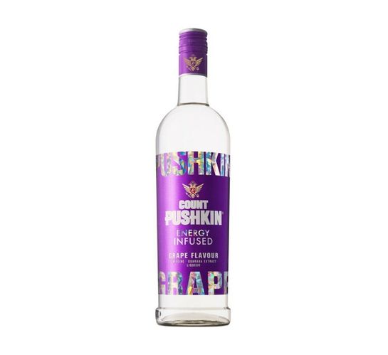 Count Pushkin Grape Energy Vodka (1 x 750ml) | Makro