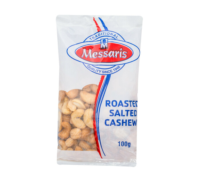 Messaris Cashew Nuts Salted (1 x 100g) | Makro