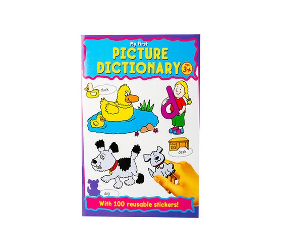 Book Educational Picture Dictionary Sticker | Makro