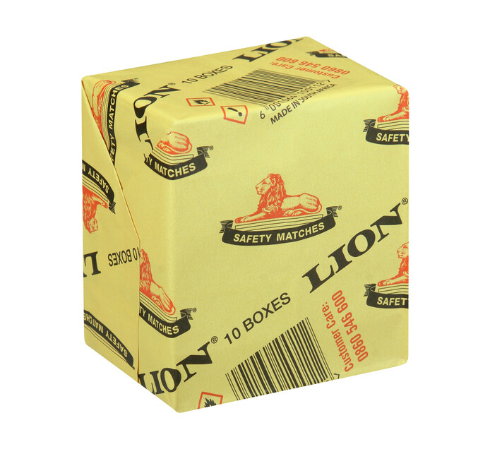 Lion Matches (200 x 10's) | Makro