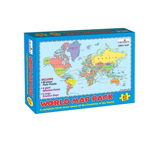 Creatives World Map Pack | Makro