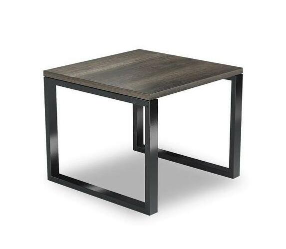 Stella Square Wood Top Side Table | Makro