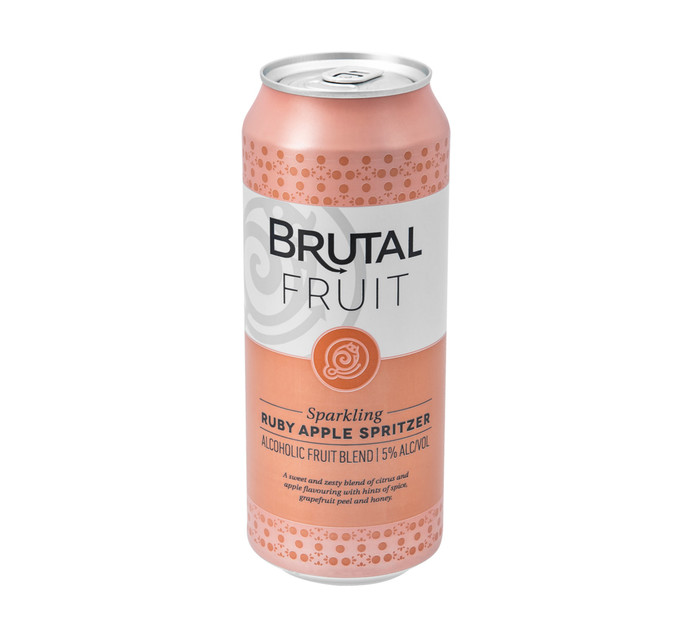 Brutal Fruit Ruby Apple Can (6 x 500ml) | Makro
