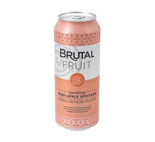 Brutal Fruit Ruby Apple Can (6 x 500ml) | Makro
