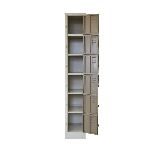 6-Tier Steel Locker | Makro