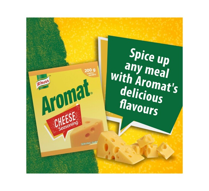 Knorr Aromat Refill Triopack Cheese (40 x 200g) | Makro