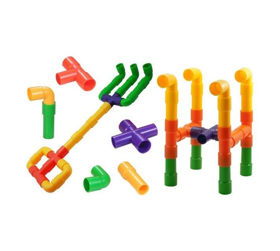 Pipe Tubes Building and Construction Kit (80 Piece) | Makro