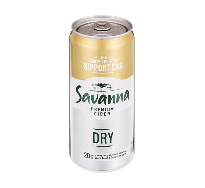 Savanna Dry Cans (6 x 300ml) | Makro