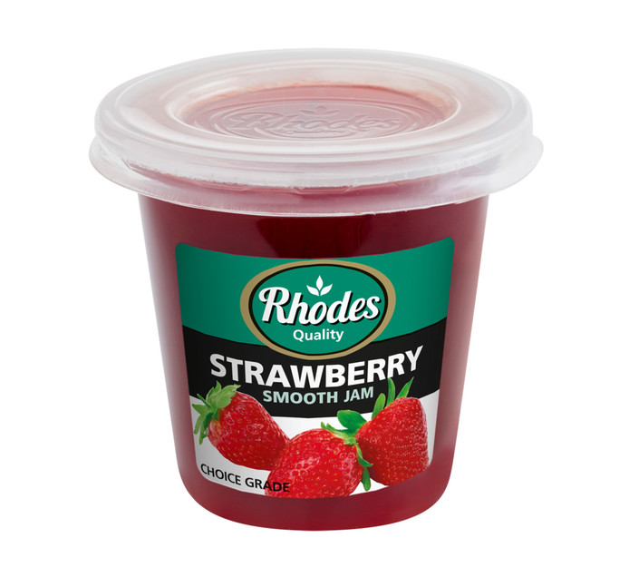 Rhodes Jam in Plastic Cup Strawberry (12 x 290g) | Makro