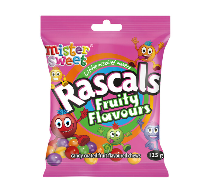 Rascals Candy Chews Fruity Flavours (1 x 125G) | Makro