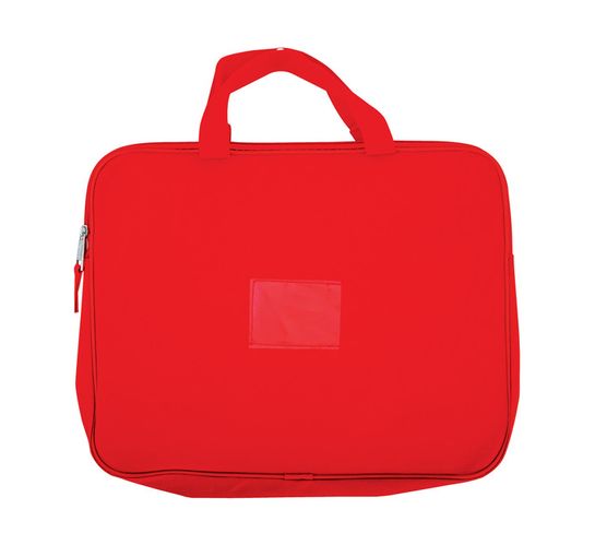 KENZEL A4 BOOK BAG WITH HANDLE, RED | Makro
