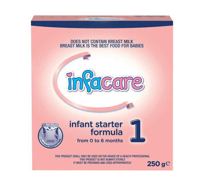 Infacare 1 Infant Milk Formula Carton (1 x 250g) | Makro
