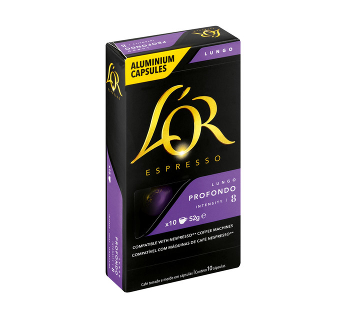 L'or Coffee Capsules Profondo Utz (10 x 10's) | Makro