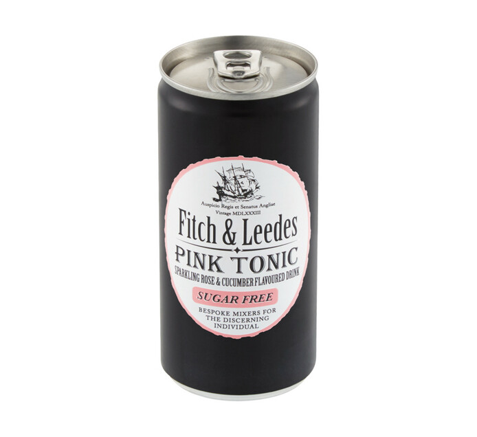 Fitch & Leedes Pink Tonic Sugar Free Can (1 x 200ml) | Makro
