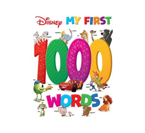 Disney 275 X 200 X 15 mm My First 1000 Words | Makro