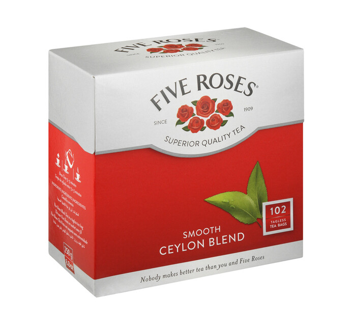 Five Roses Tagless Teabags (48 x 102's) | Makro