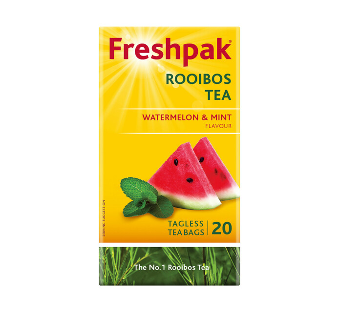 Freshpak Rooibos Teabags Watermelon & Mint (12 x 20's) | Speciality Tea ...