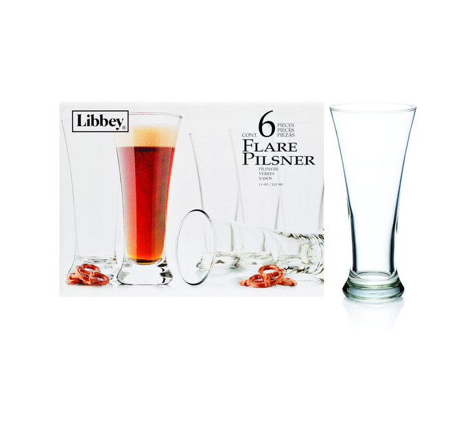 Libbey 6 Pack Flared Pilsner | Makro