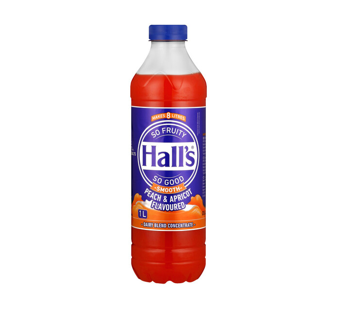 HALLS FRUIT BLEND 1LT, PCH/APRICOT | Makro