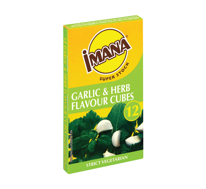 Imana Stock Cubes Garlic & Herb (20 x 12's) | Makro