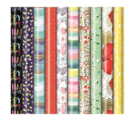 Gift Wrap Rolls Bulk - Premium Classic | Makro