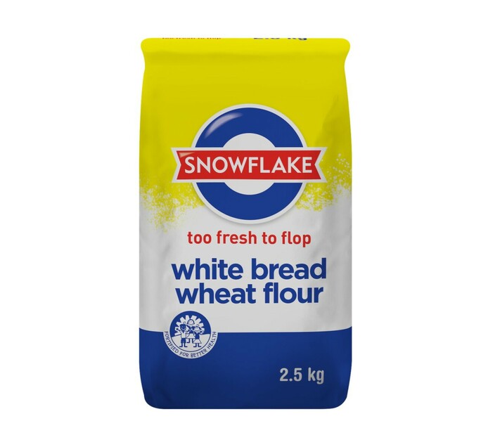 Snowflake White Bread Wheat Flour (8 x 2.5kg) | Makro