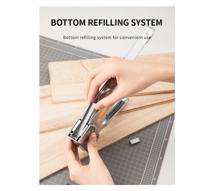 Deli Stainless Steel Tacker With 800 Pcs 53/8 Staples - Combo - T35111 ...