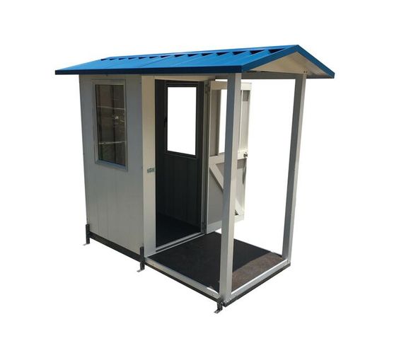 TILLEY 1.2M X 1.2M SECURITY GUARD HUT WITH A VERANDA ( GUARD HUT 1 WITH ...