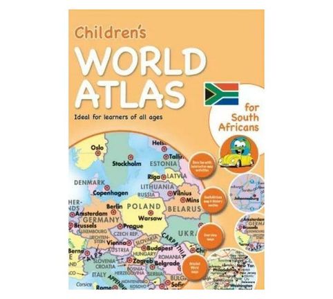 World Atlas For Children, with Bookmark | Makro
