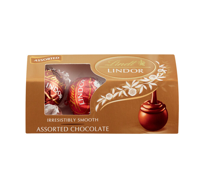 Lindt Lindor Truffles 3 Piece Box Chocolates Assorted 3 Piece (16 x 37g ...