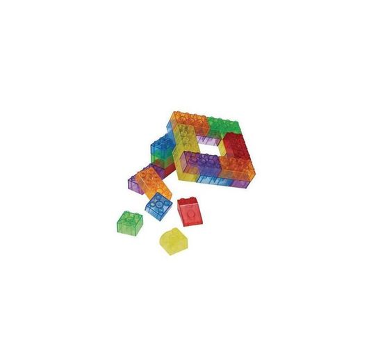 Transparent Large Building Blocks Bricks (90 Piece) | Makro