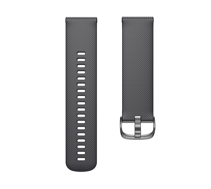 Silcone Strap For Garmin Forerunner 55 -Black | Makro