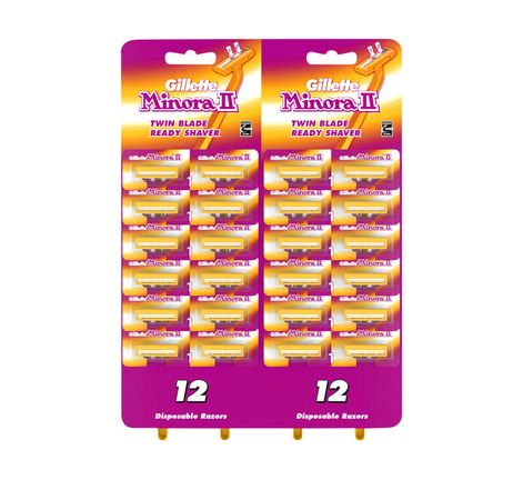 Minora Disposable Razors (1 x 24's) | Makro