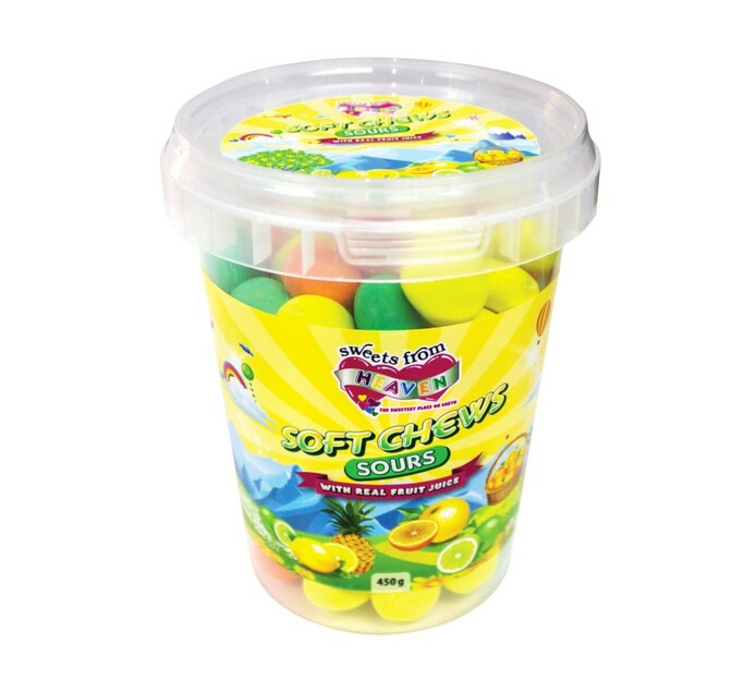 Sweets From Heaven Gums or Jellies Bucket Sours (450 g) | Makro