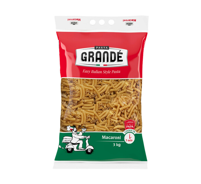 Pasta Grande Macaroni (1 x 3kg) | Makro
