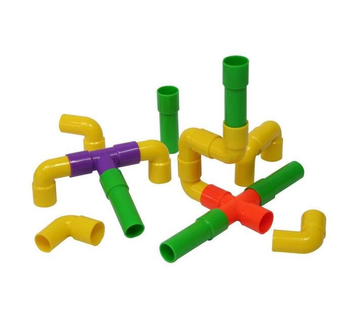 Pipe Tubes Building and Construction Kit (80 Piece) | Makro
