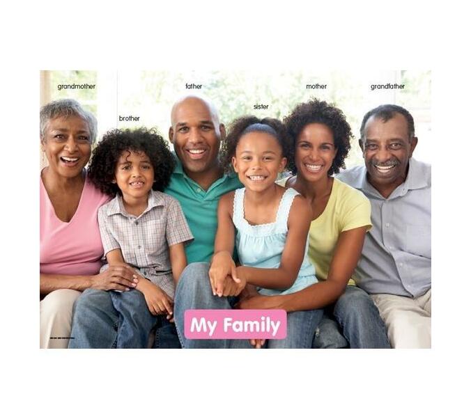 My family: Grade R (Wallchart) | Makro