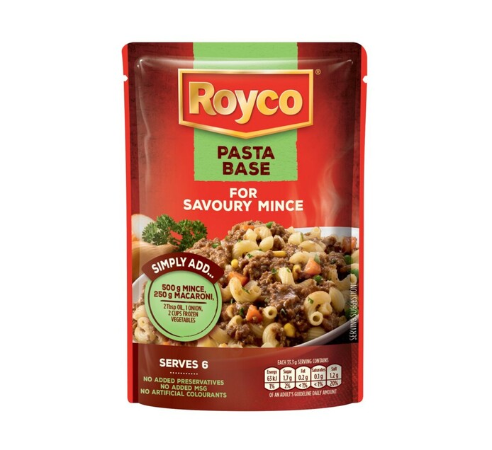 Royco Pasta Base Savoury Mince (1 x 200g) | Makro