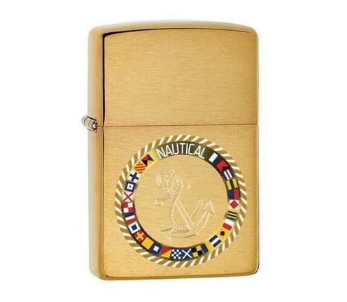 Zippo Lighter - Nautical Flags Design | Makro